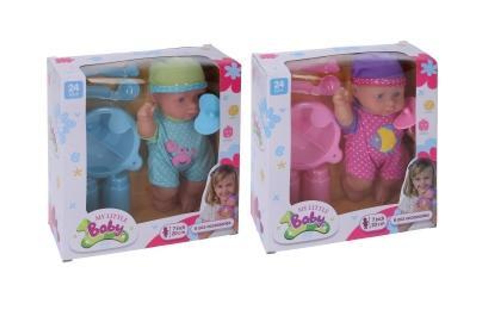 Miminko set 20 cm/2 druhy, WIKY, 105246 | Pidilidi.cz