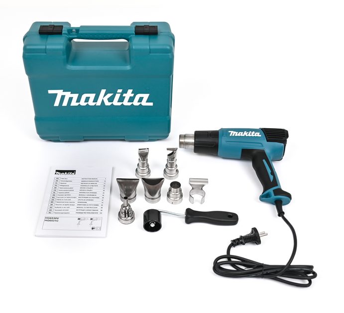 Elektrická horkovzdušná pistole Makita HG6531CK | Jarabák