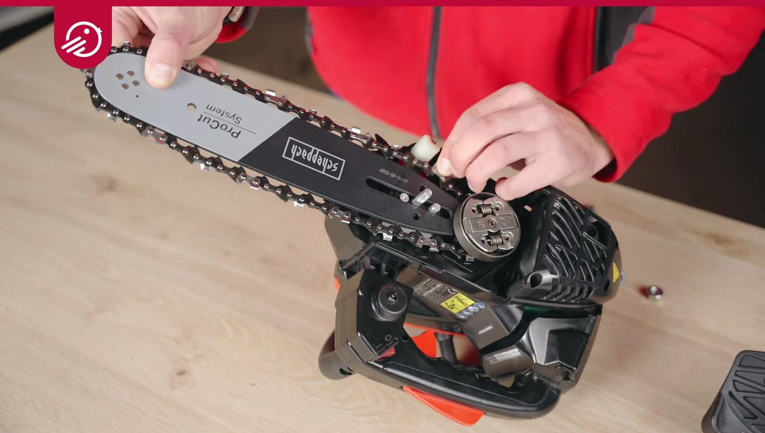 Jak správně nasadit řetěz na motorovou pilu | Jarabák