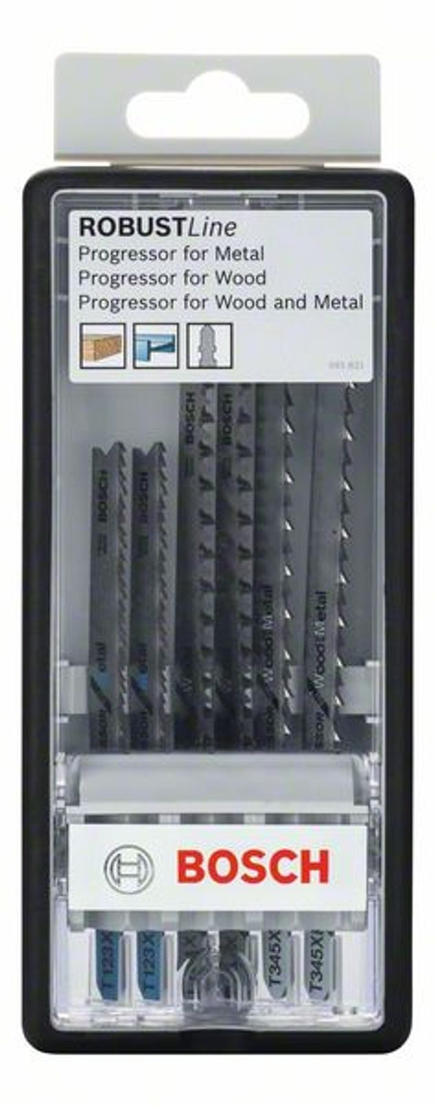 Sada pilových plátků Bosch Robust Line Wood and Metal Progressor, se ...