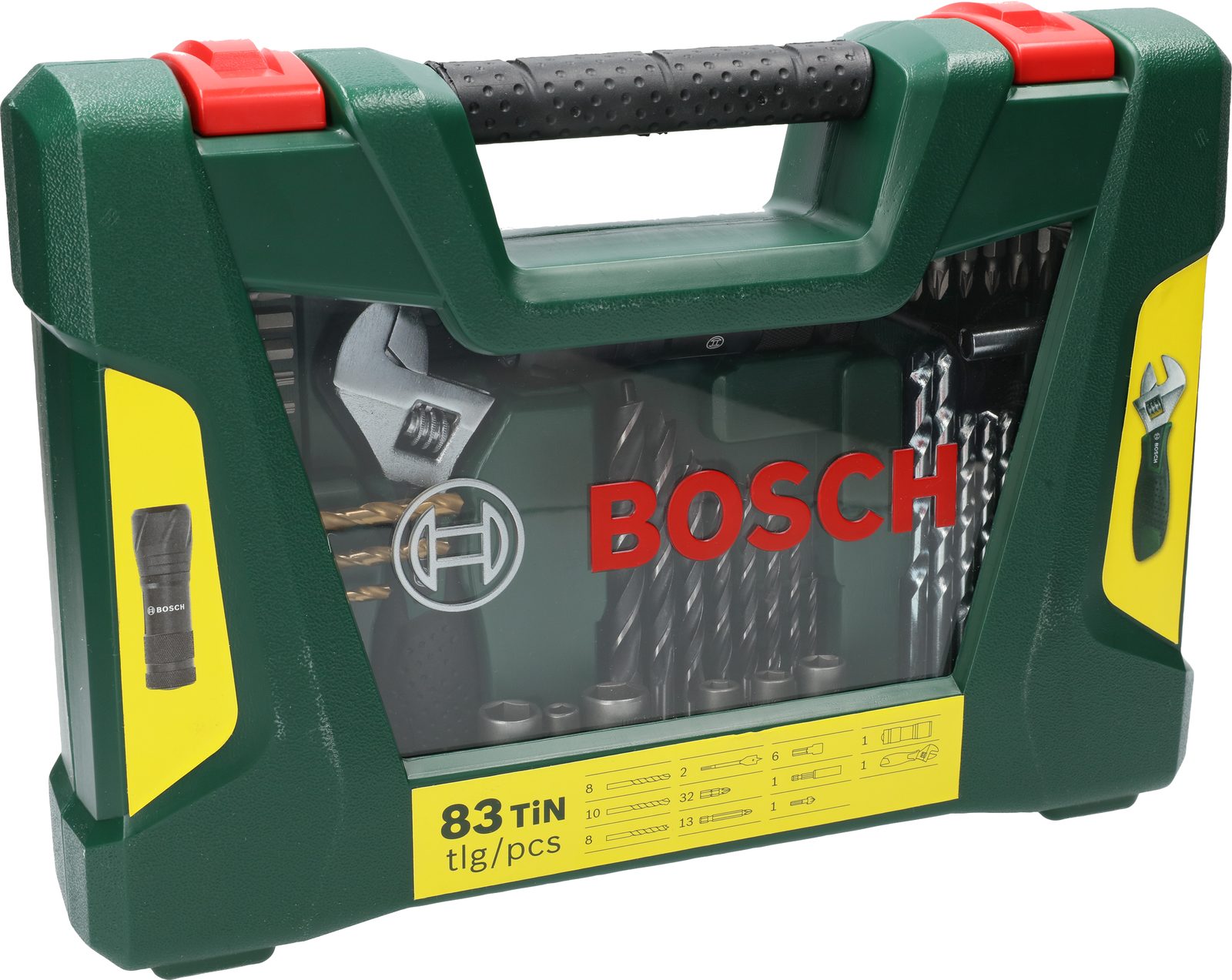 Sada vrtáků a bitů TiN s Led Svítilnou Bosch 2607017193 | Jarabák