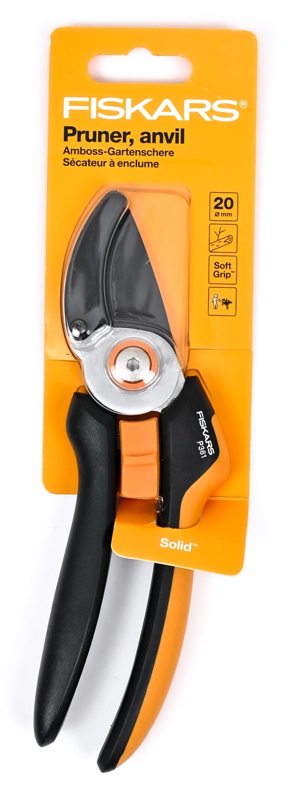 Zahradnické nůžky Fiskars Solid P361 | Jarabák