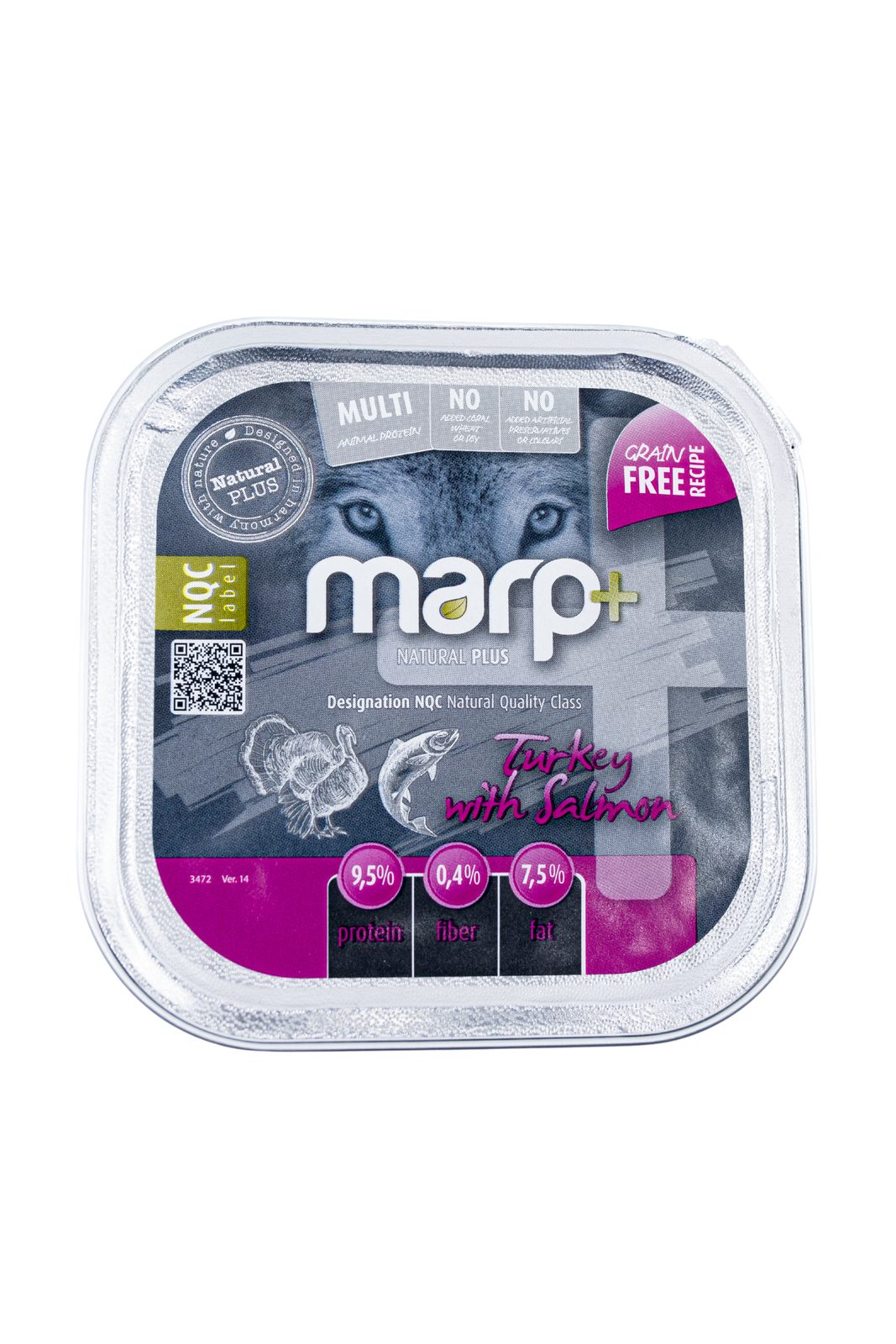 Marp | Marp Natural Plus vanička pro psy krůtí s lososem | Marp Natural ...