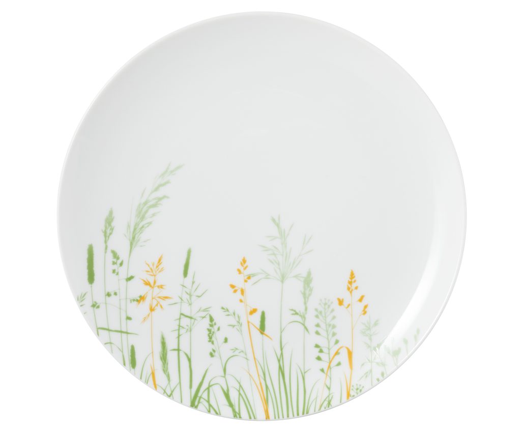 Liberty grass: Plate dessert 22,5 cm, Seltmann porcelain - Seltmann ...