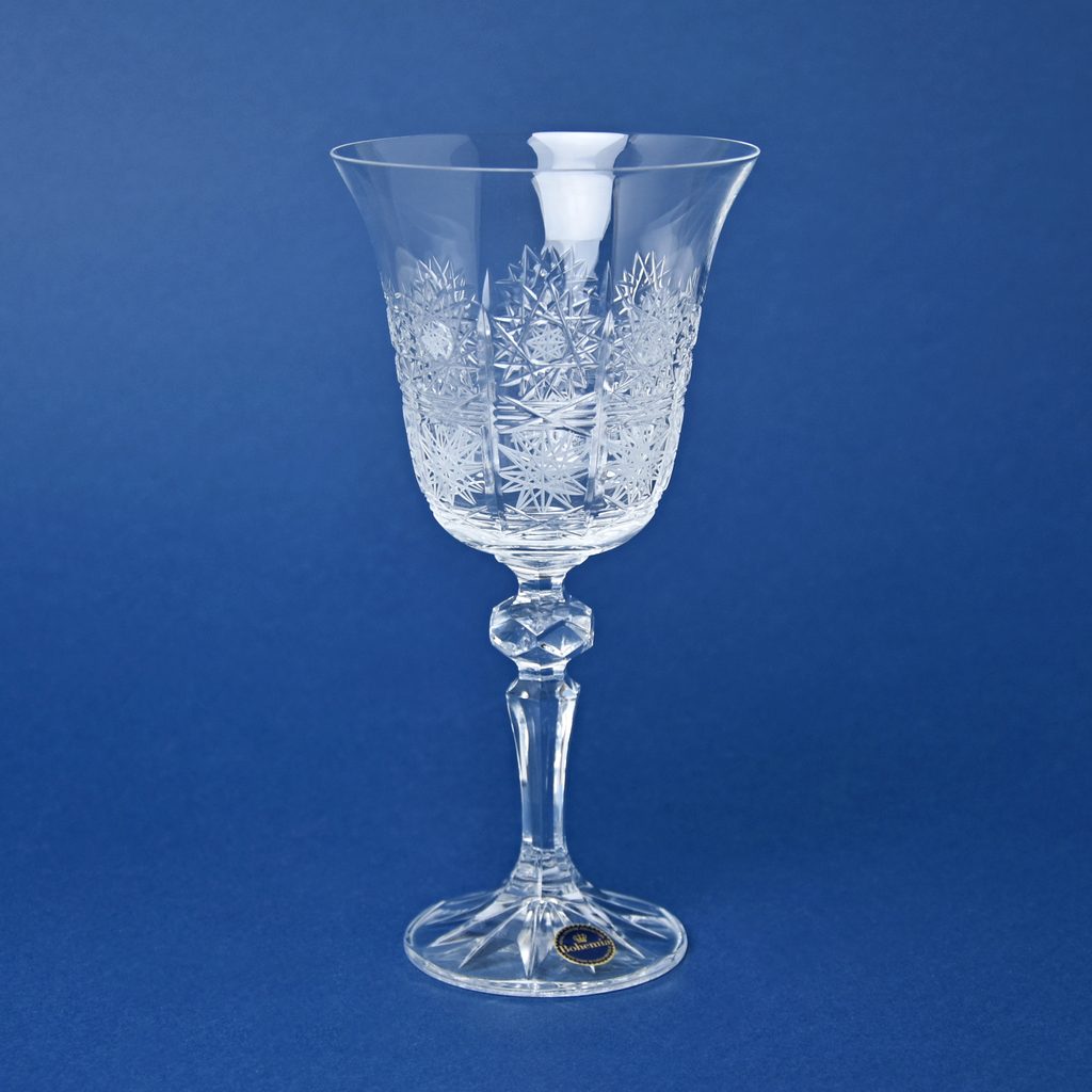 Wine Glass 220 Ml Cut Classic 500pk Crystal Bohemia Daka Crystal Crystal And Glass By