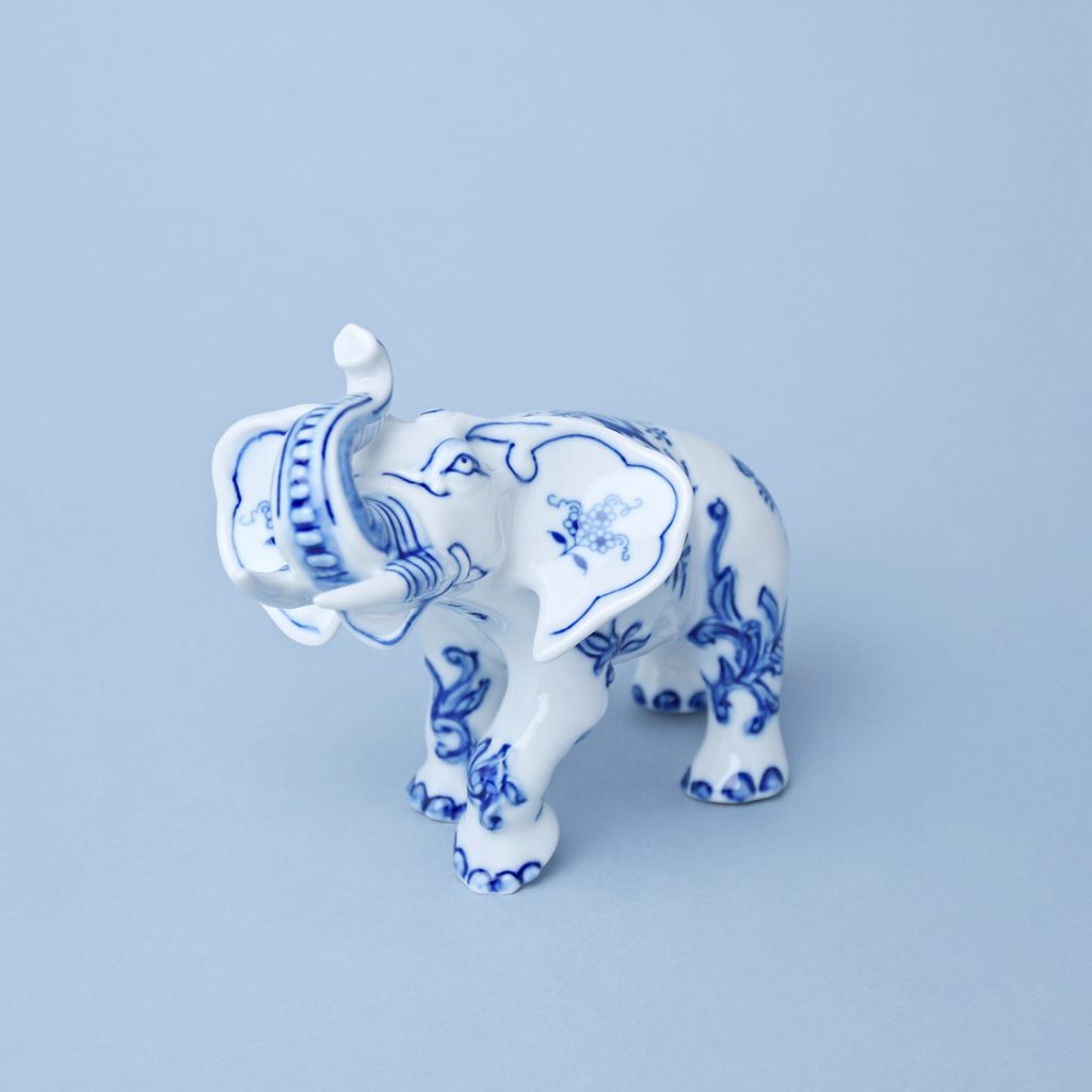 Elephant II. 18 cm, Original Blue Onion Pattern - Cibulák (Blue Onion ...
