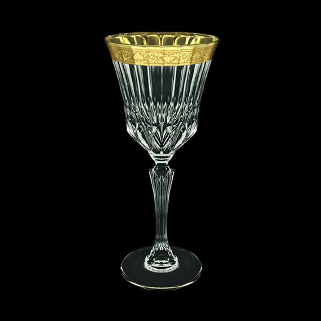 Astra Gold: Wine glass 280 ml, 21,4 cm, crystal + gold, Romance Golden ...