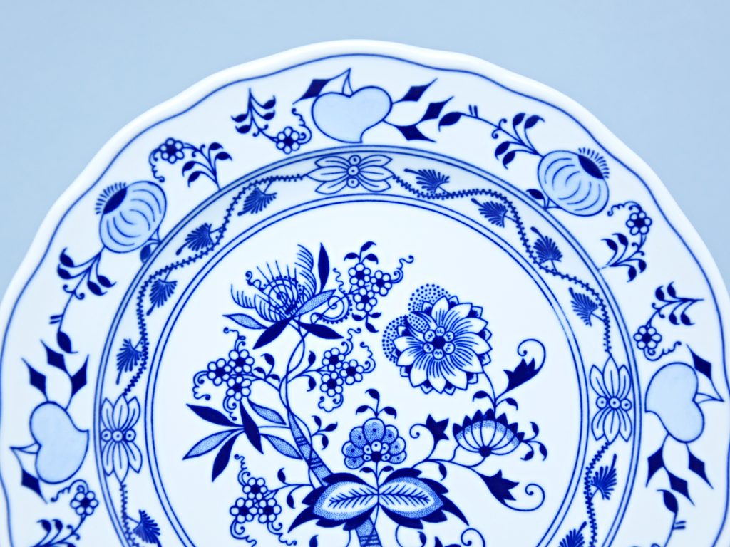 Plate dinner hanging - 24 cm, Original Blue Onion Pattern - Cibulák ...