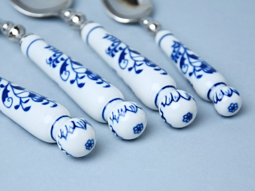 Luxury 24 pieces cutlery set, Original Blue Onion Pattern - Cibulák ...