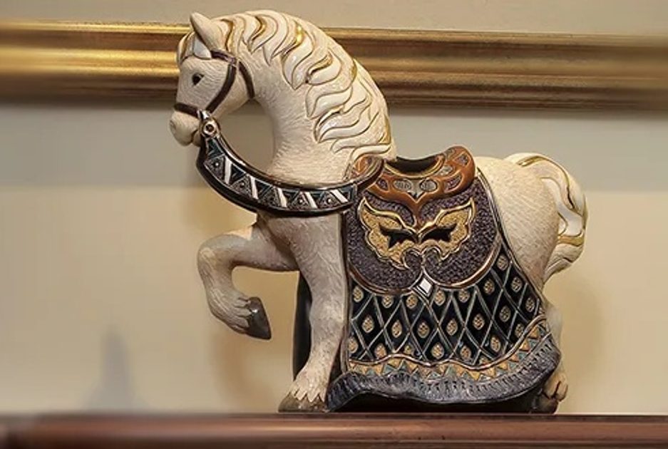 De Rosa - Imperial Horse, Ceramic figure, De Rosa Montevideo - DeRosa ...