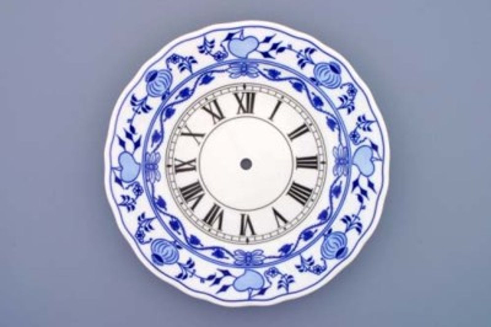 Clock wall 24 cm + Clockwork, Original Blue Onion Pattern - Cibulák ...