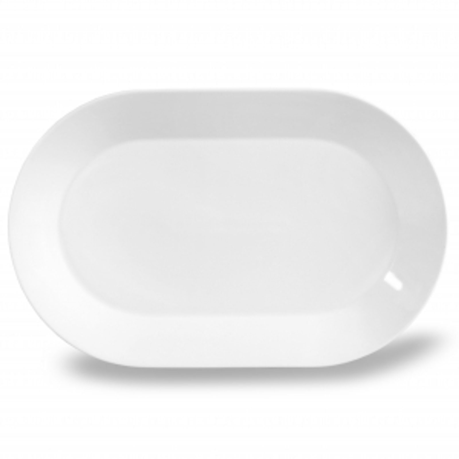 Tom: Dish oval flat 38 cm, Thun 1794 - Thun 1794 - TOM white PR - Thun ...