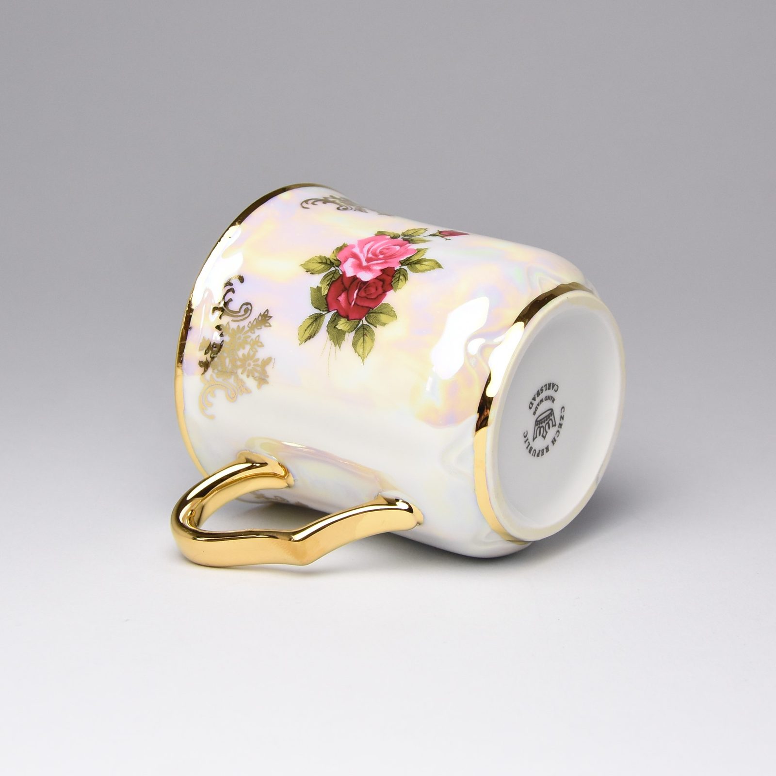 Mug Karel 0,27 l, Cecily roses, Carlsbad porcelain - Carlsbad and ...