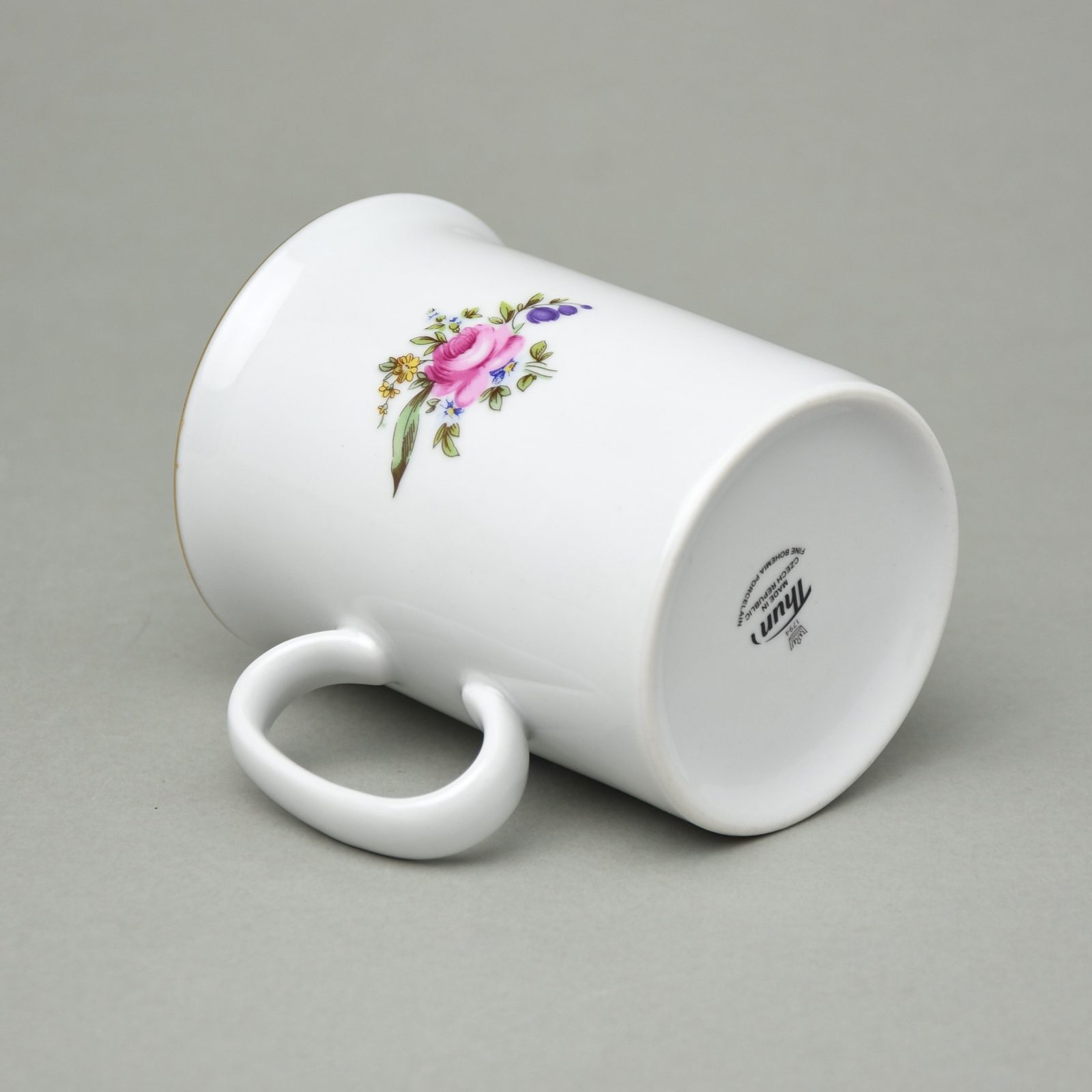 Mug Brita 240 ml, Thun 1794, karlovarský porcelán, meissen rose - Thun ...
