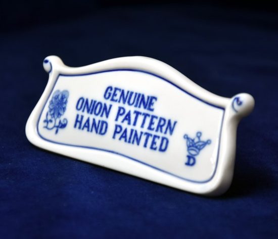 Cover for food, Round 20 cm, Original Blue Onion Pattern (QII ...