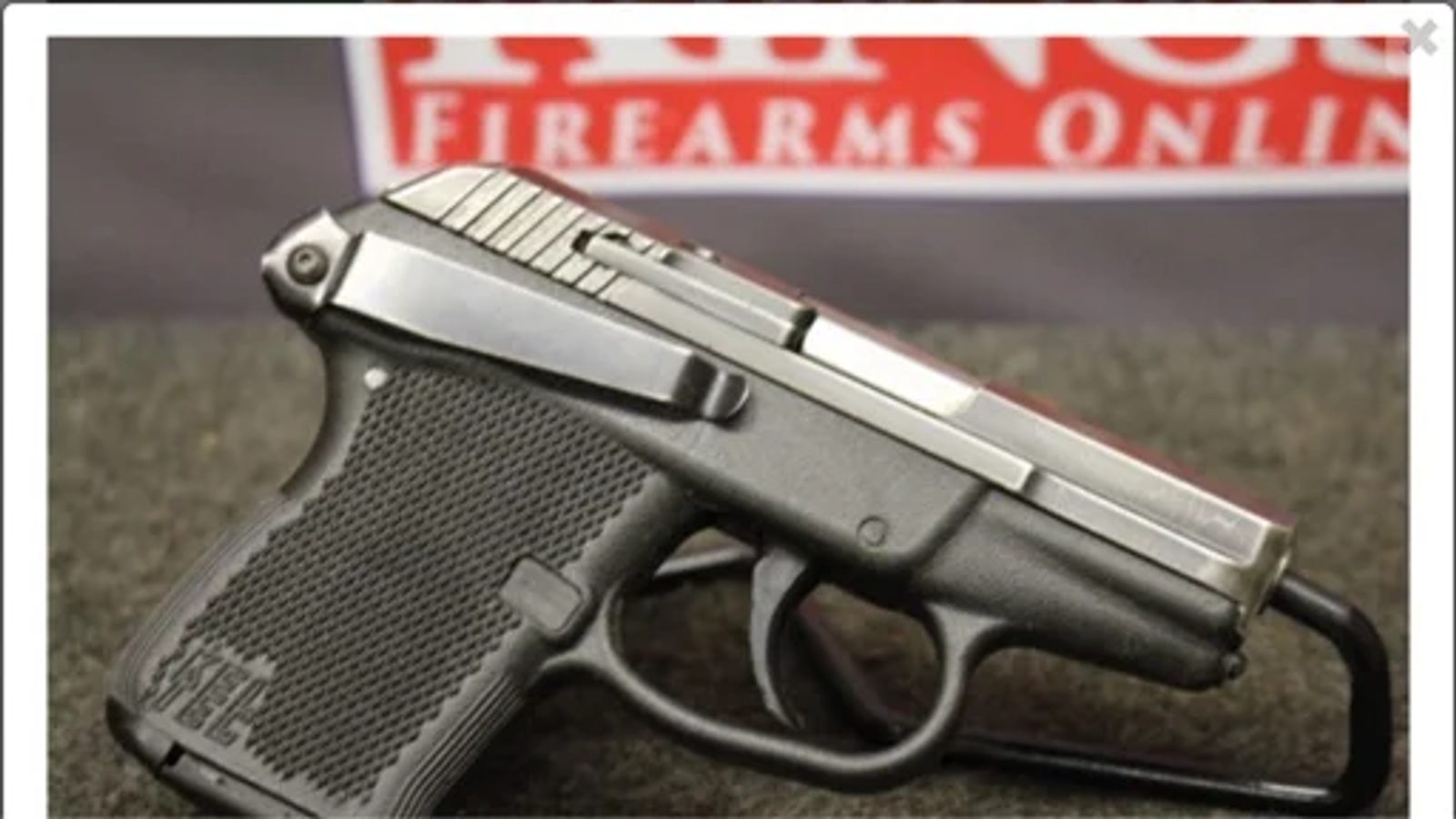 vzduchovky.cz - Spona na opasek pro Kel-Tec P32 pro leváka - Stainless ...