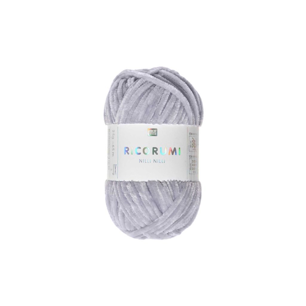 Chenille yarn Ricorumi Nilli Nilli colour shade 011 lilac | Manumi.eu