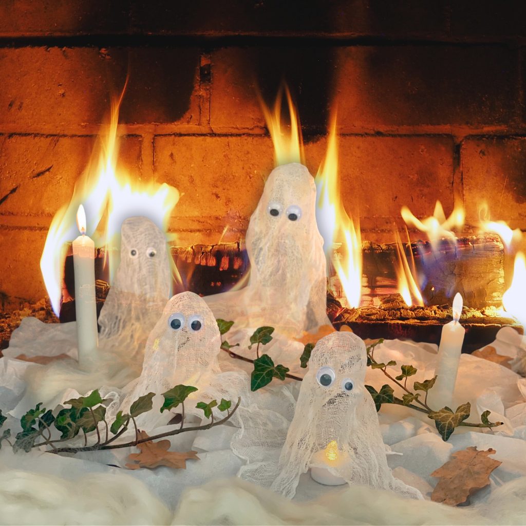 Návod na tvorbu duchů s očičky | MANUMI