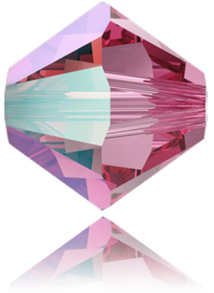 SWAROVSKI 5328 6 mm Rose Shimmer | Manumi.eu