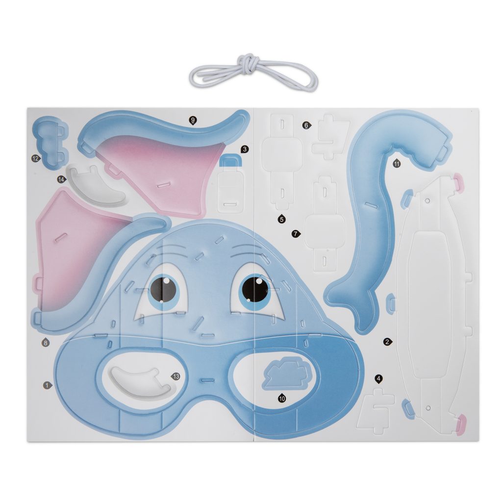 Elephant mask kit | Manumi.eu