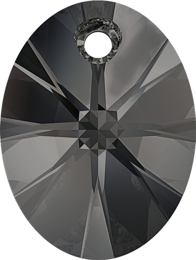 SWAROVSKI 6028 12 mm Crystal Silver Night | Manumi.sk