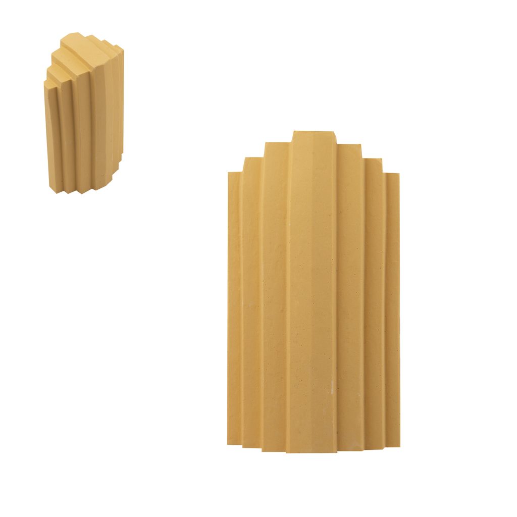 Silicone mould for casting creative clay column 72x50x120mm | Manumi.eu
