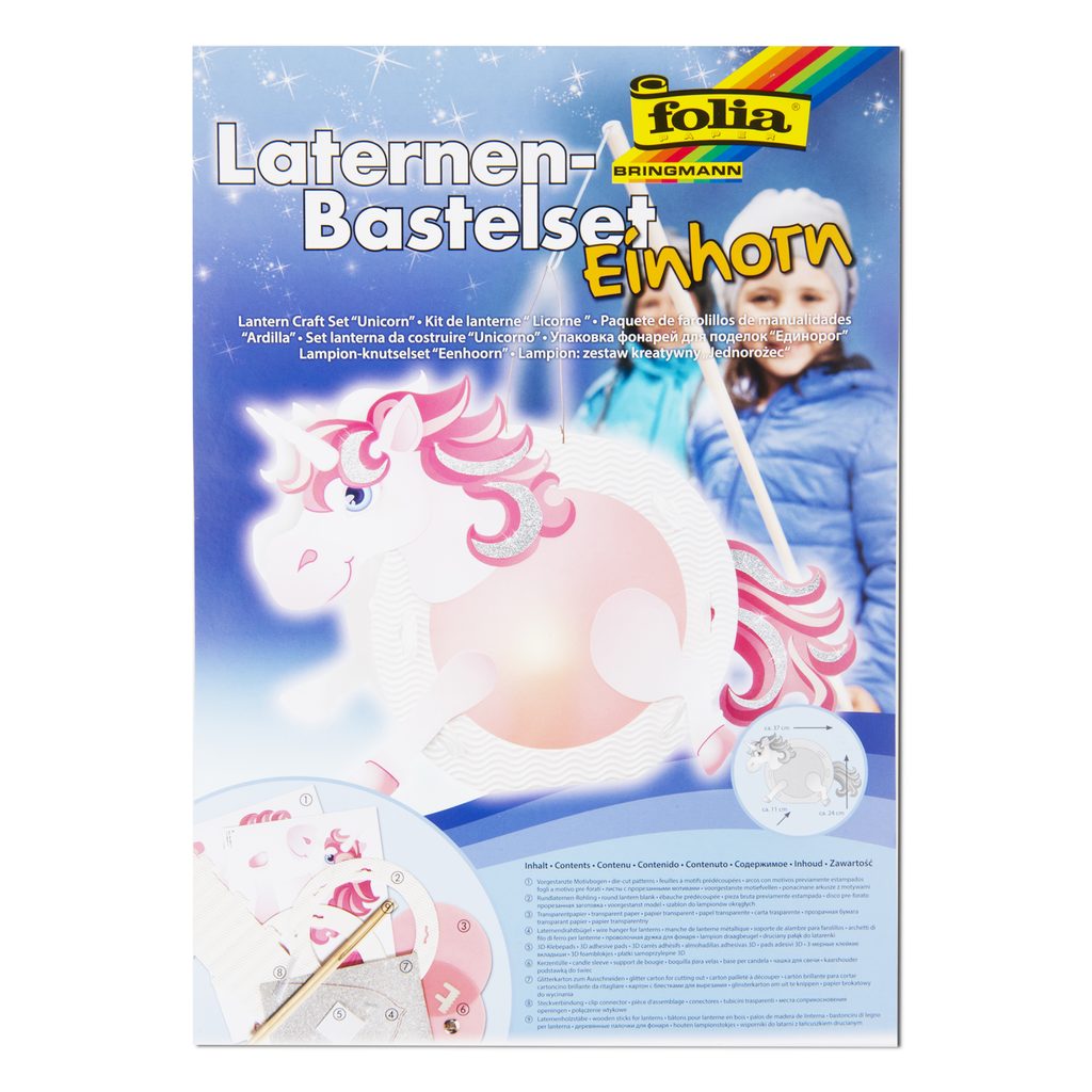 Lantern making kit Unicorn | Manumi.eu