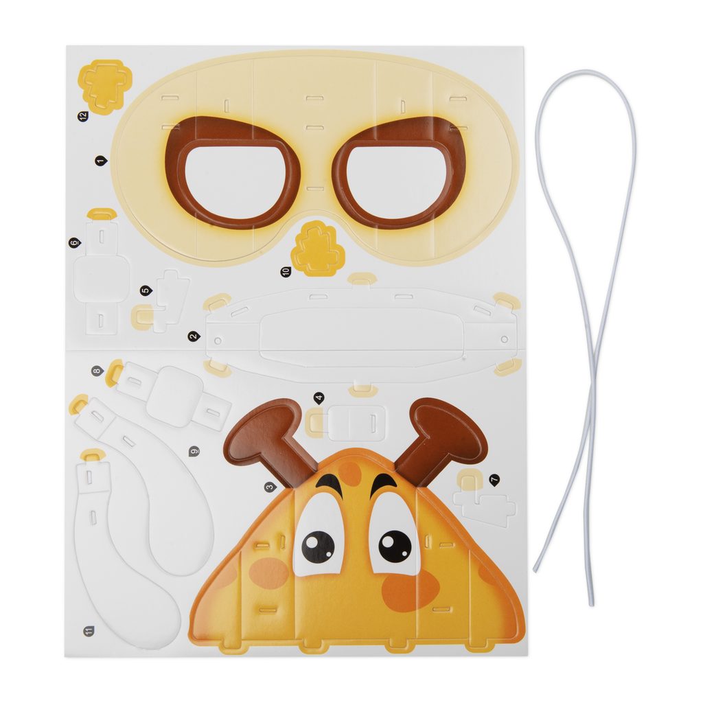 Giraffe mask kit | Manumi.eu