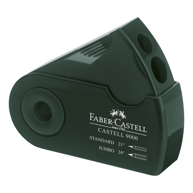 Faber-Castell pencil sharpener with a container | Manumi.eu