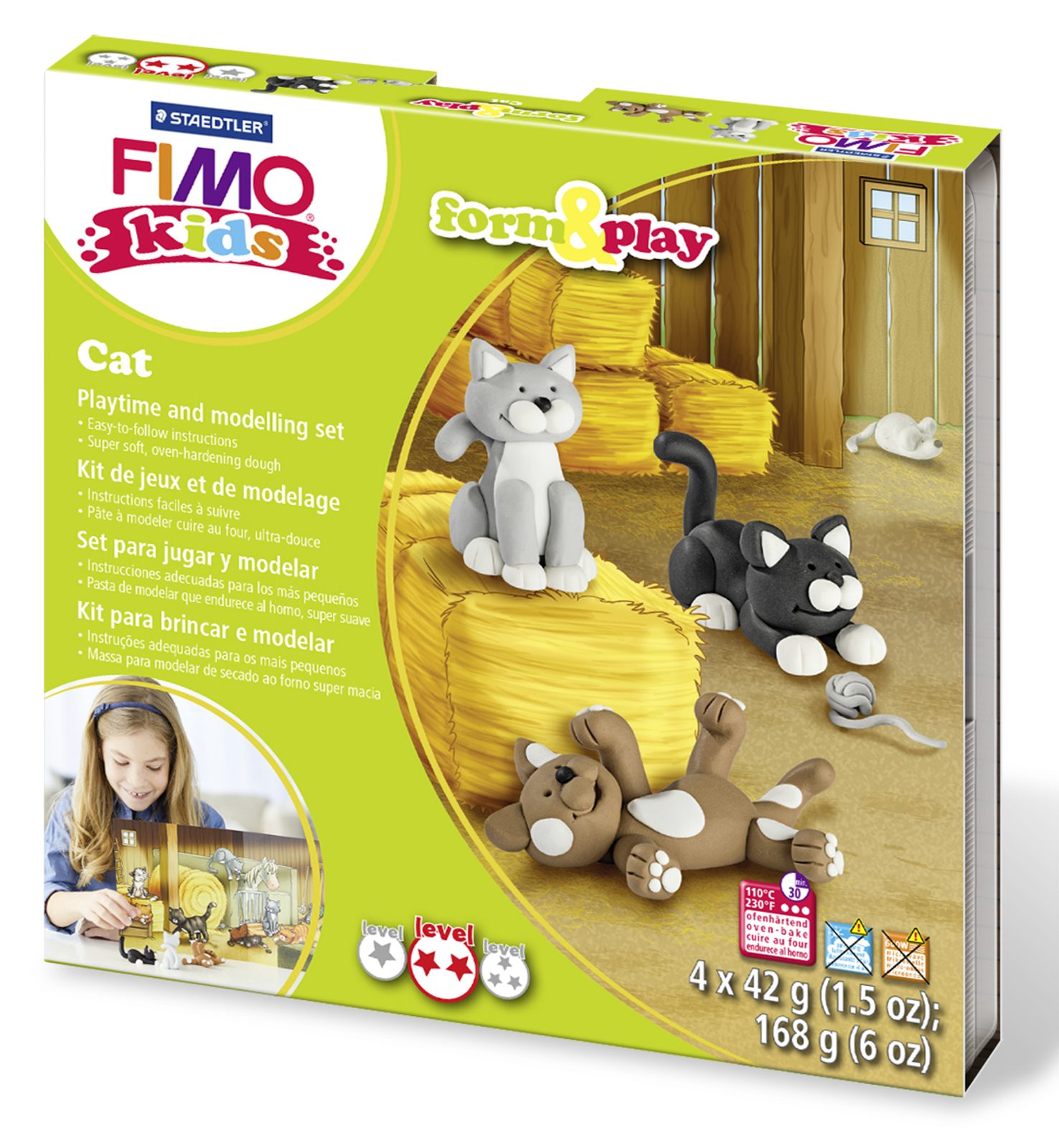 FIMO Kids Form&Play Cat set | Manumi.eu