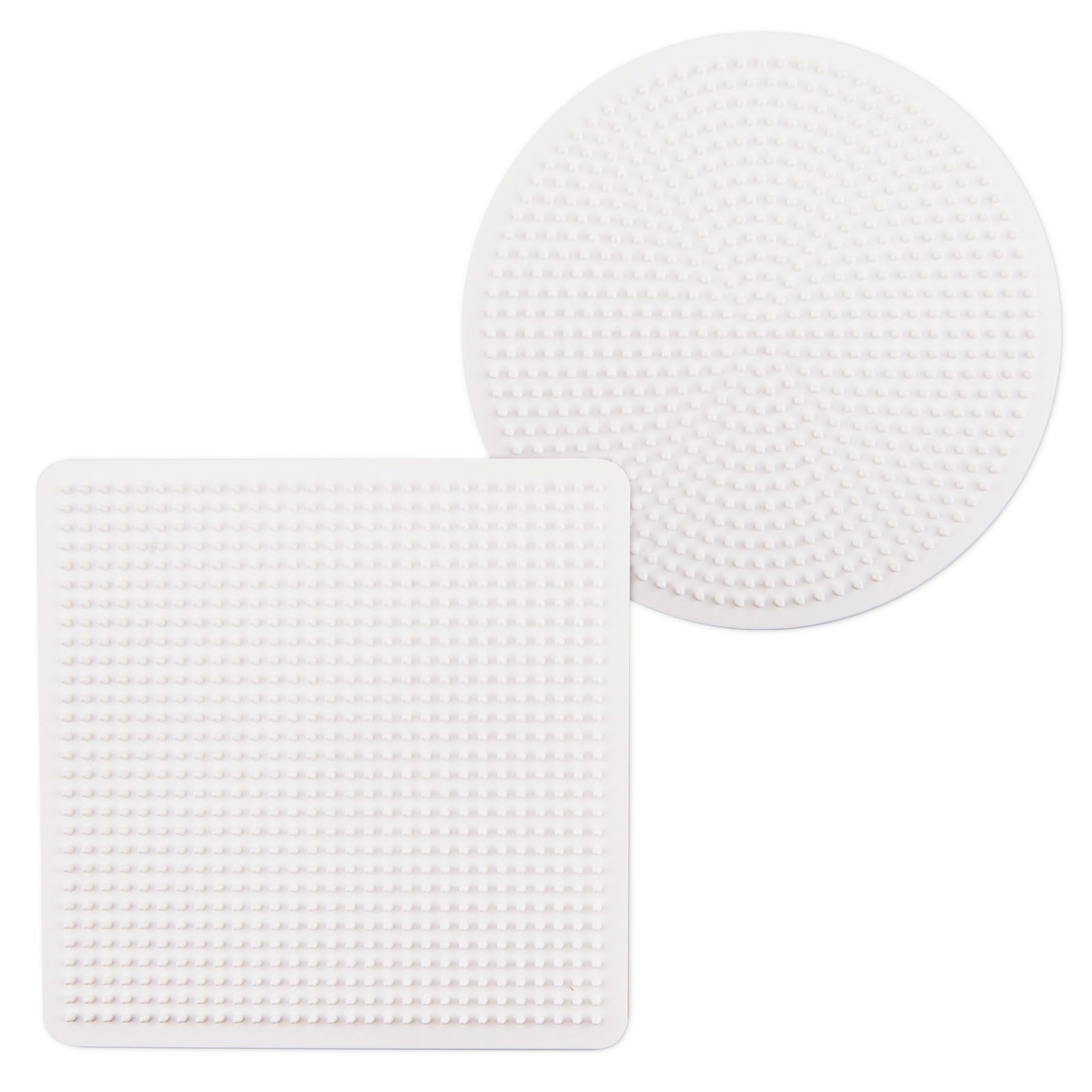 Set 2 planșe pentru mărgele termoadezive cerc mare și pătrat | MANUMI