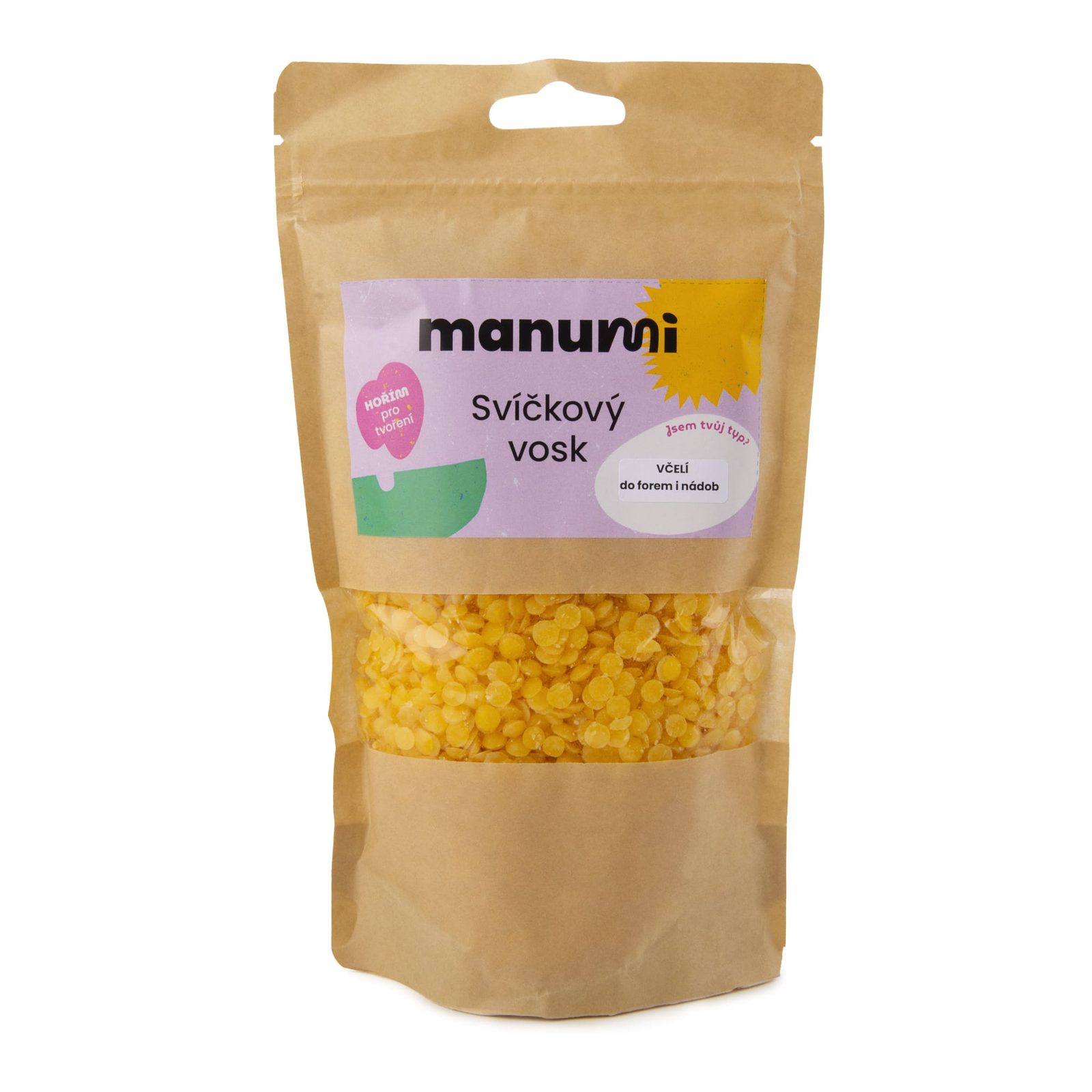 Včelí vosk na svíčky z forem 500g | Manumi.eu