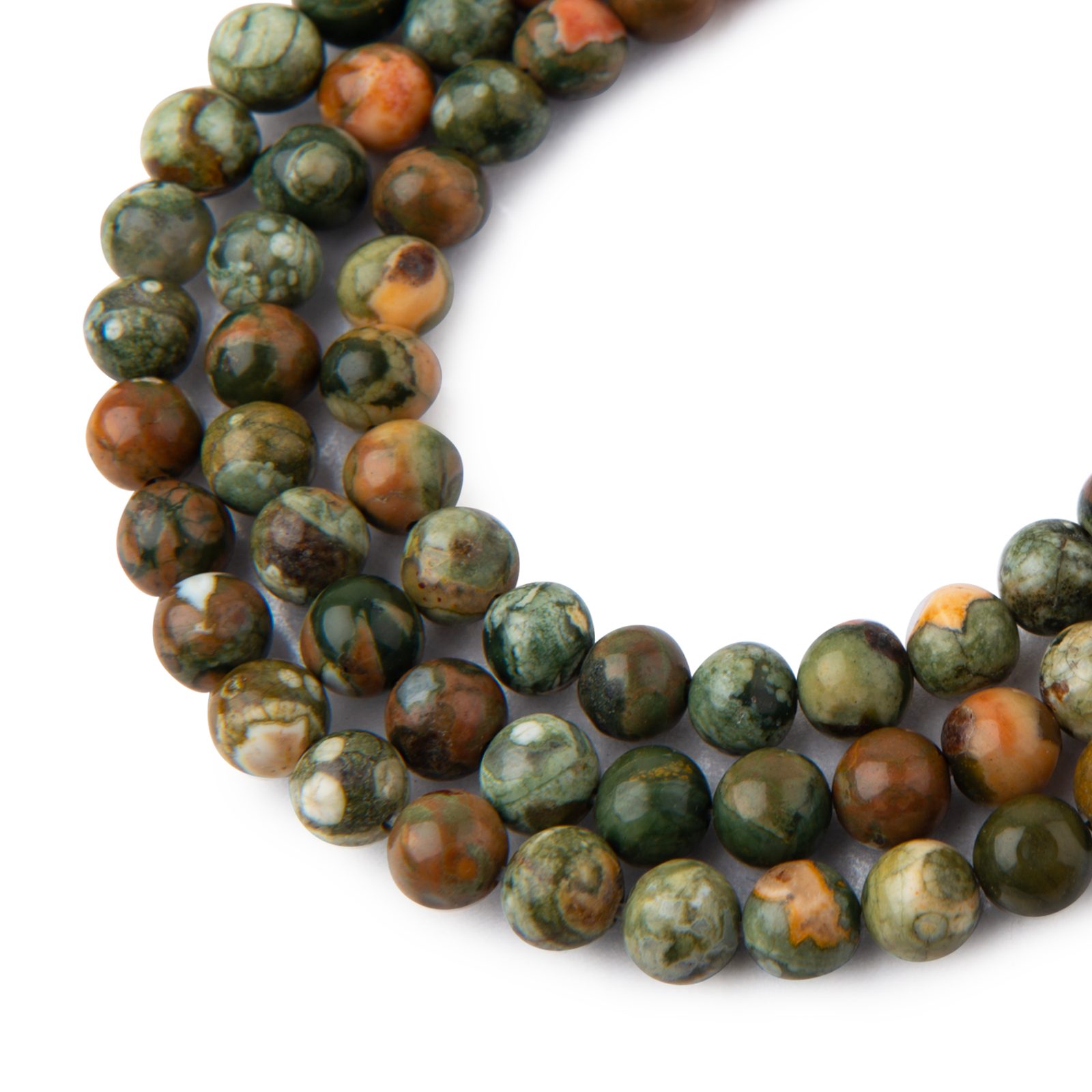 Rhyolite beads 6mm | Manumi.eu