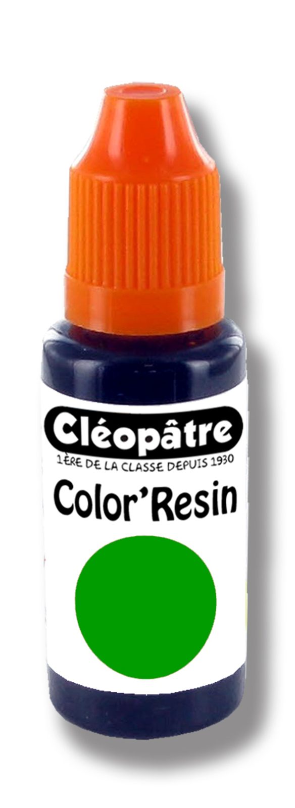 Transparent dye for coloured crystal resin 15ml green | Manumi.eu