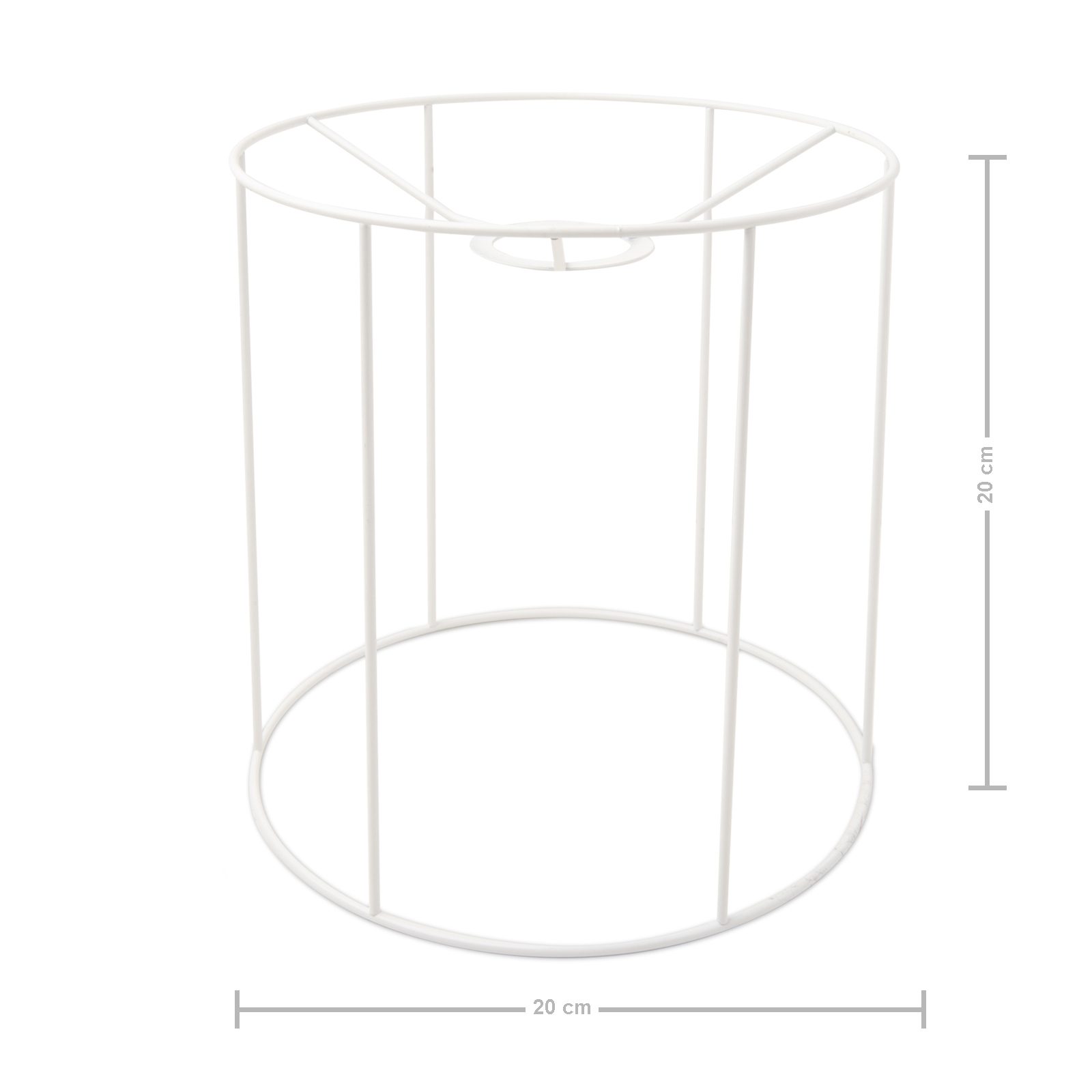 Lampshade frame for a lamp round 20cm | Manumi.eu