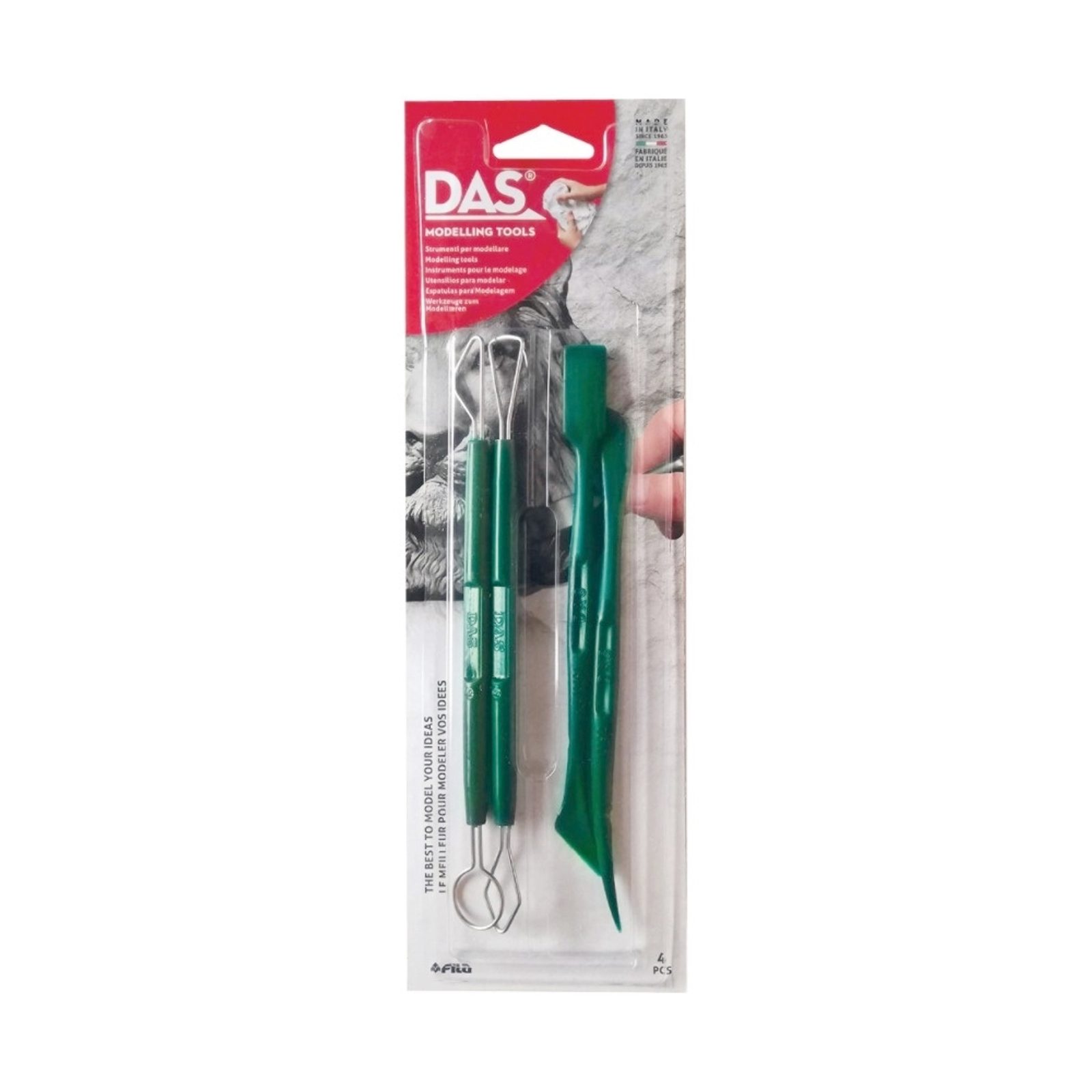 DAS Modeling tools basic set of 4pcs | Manumi.eu