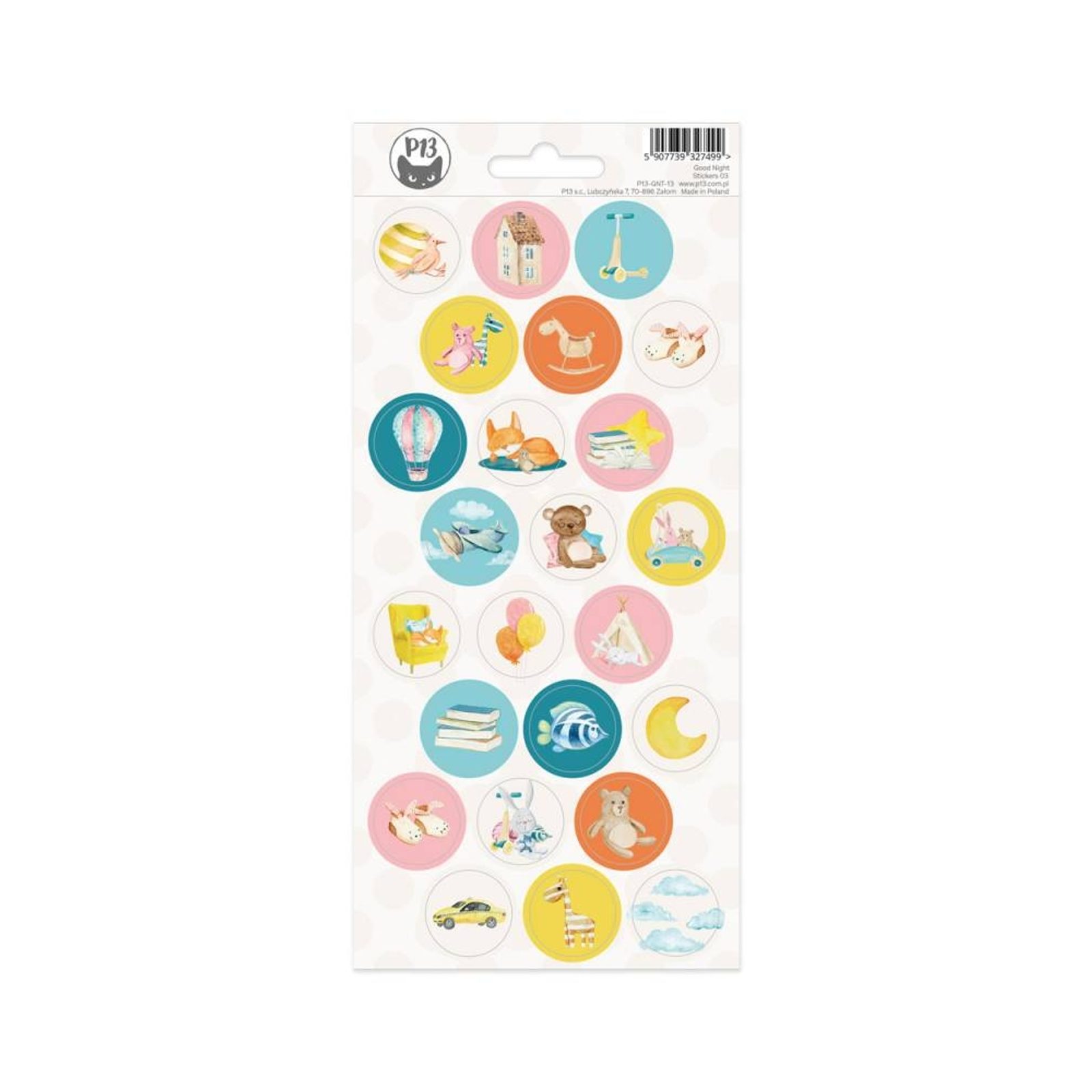 Samolepky Good Night 24ks | Manumi.sk