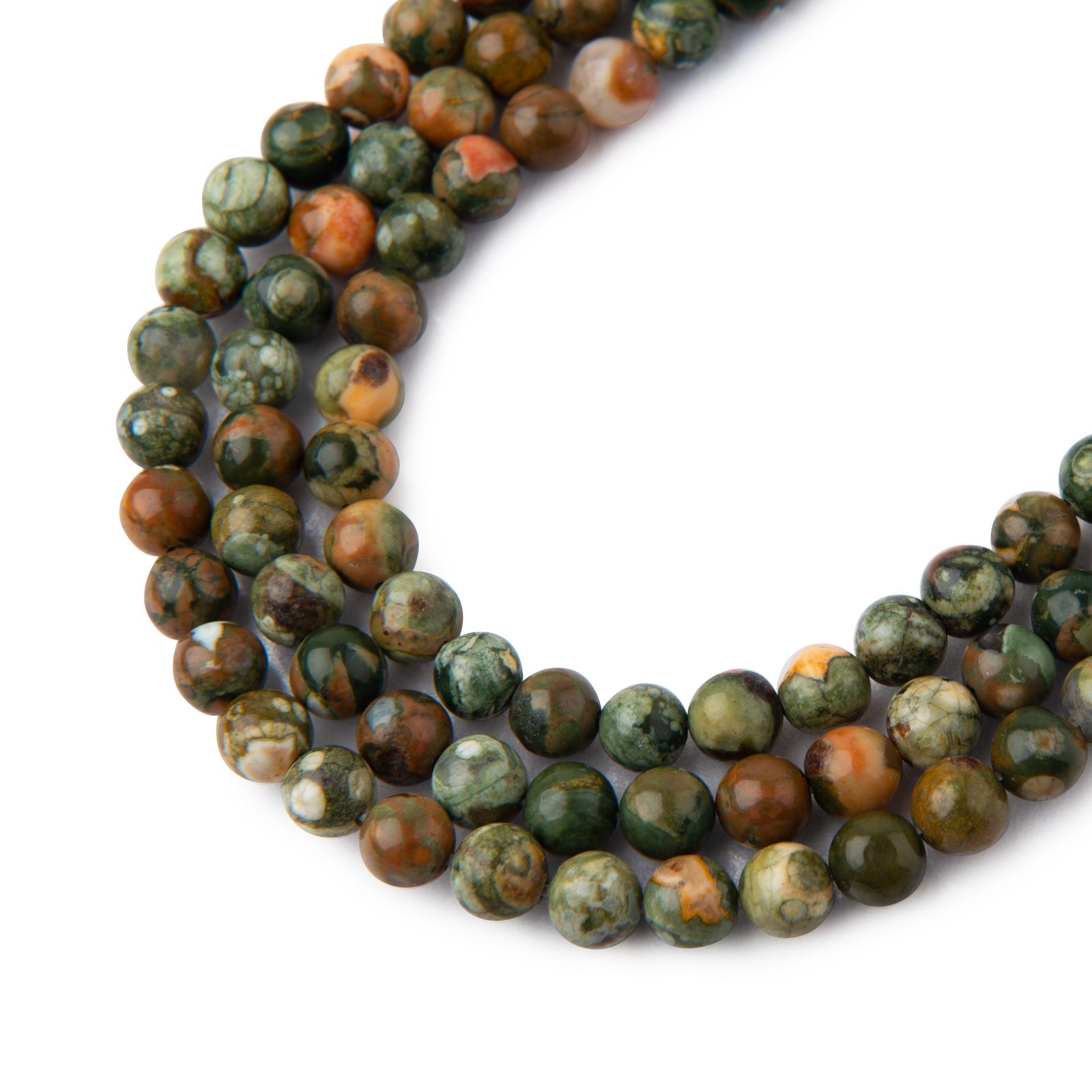 Rhyolite beads 4mm | Manumi.eu