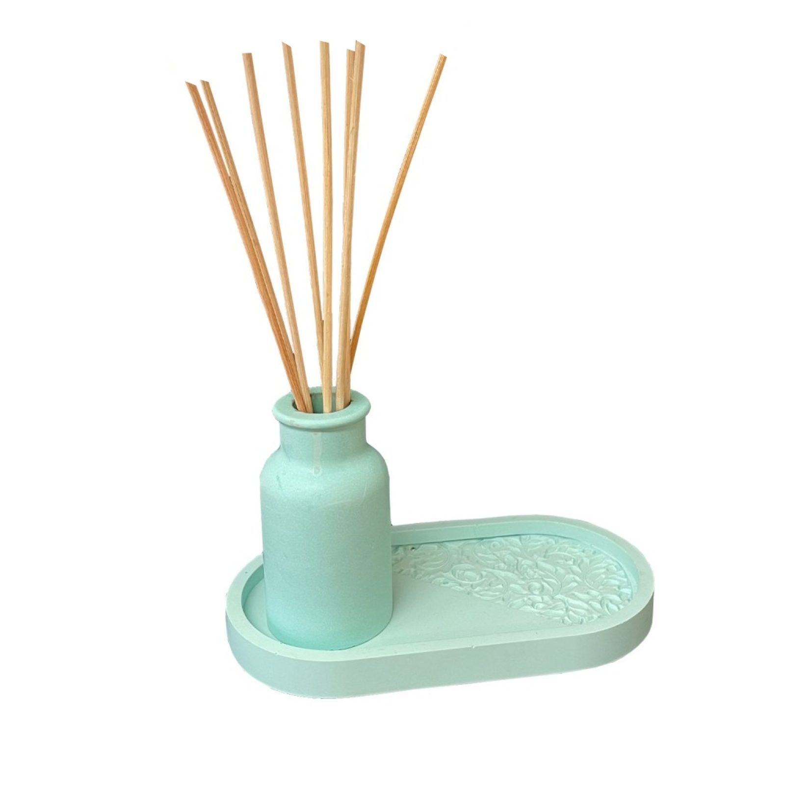 Jesmonite fragrance sticks diffuser kit Hidden Garden | Manumi.eu