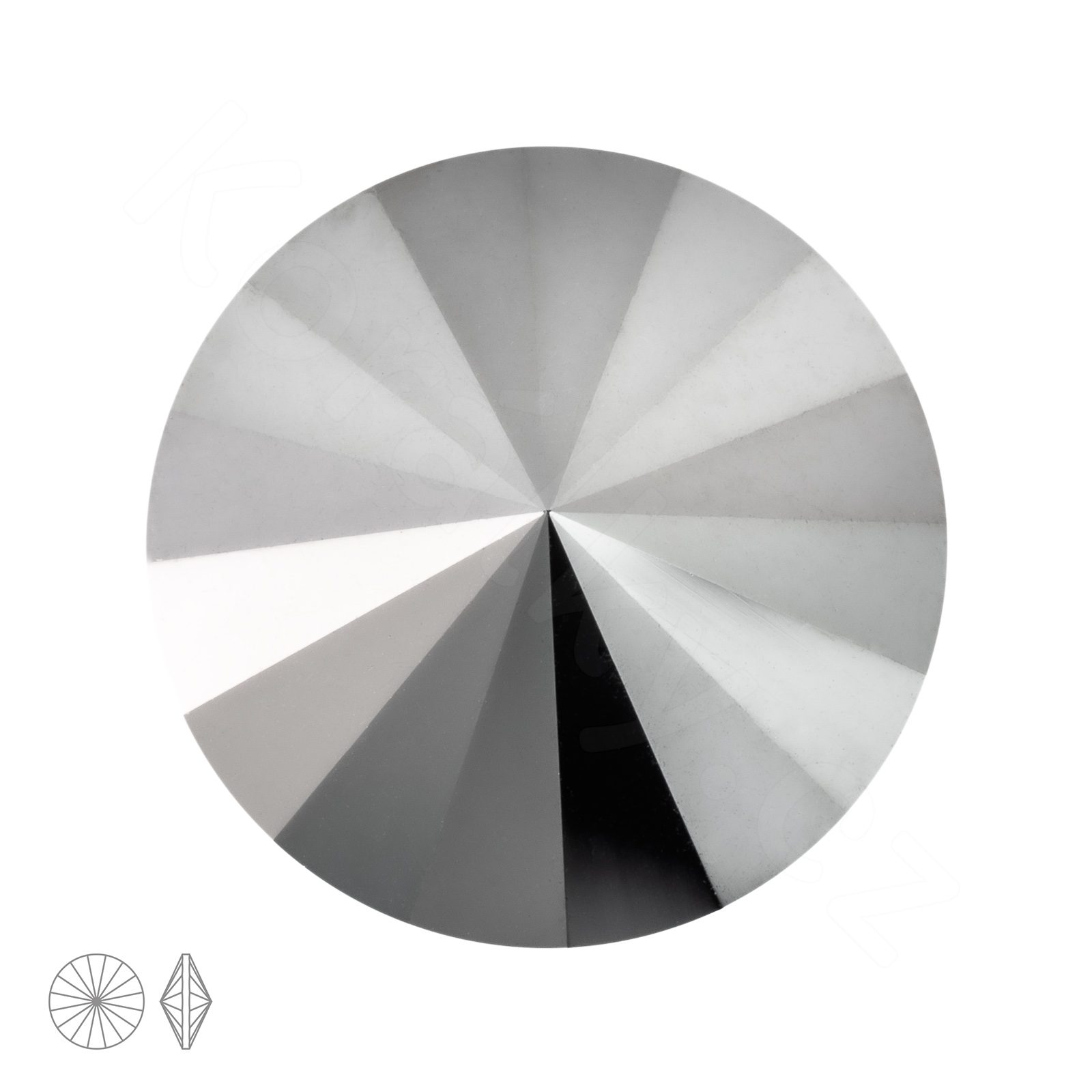 Preciosa MC Rivoli MAXIMA 14 mm Crystal Nightfall | MANUMI