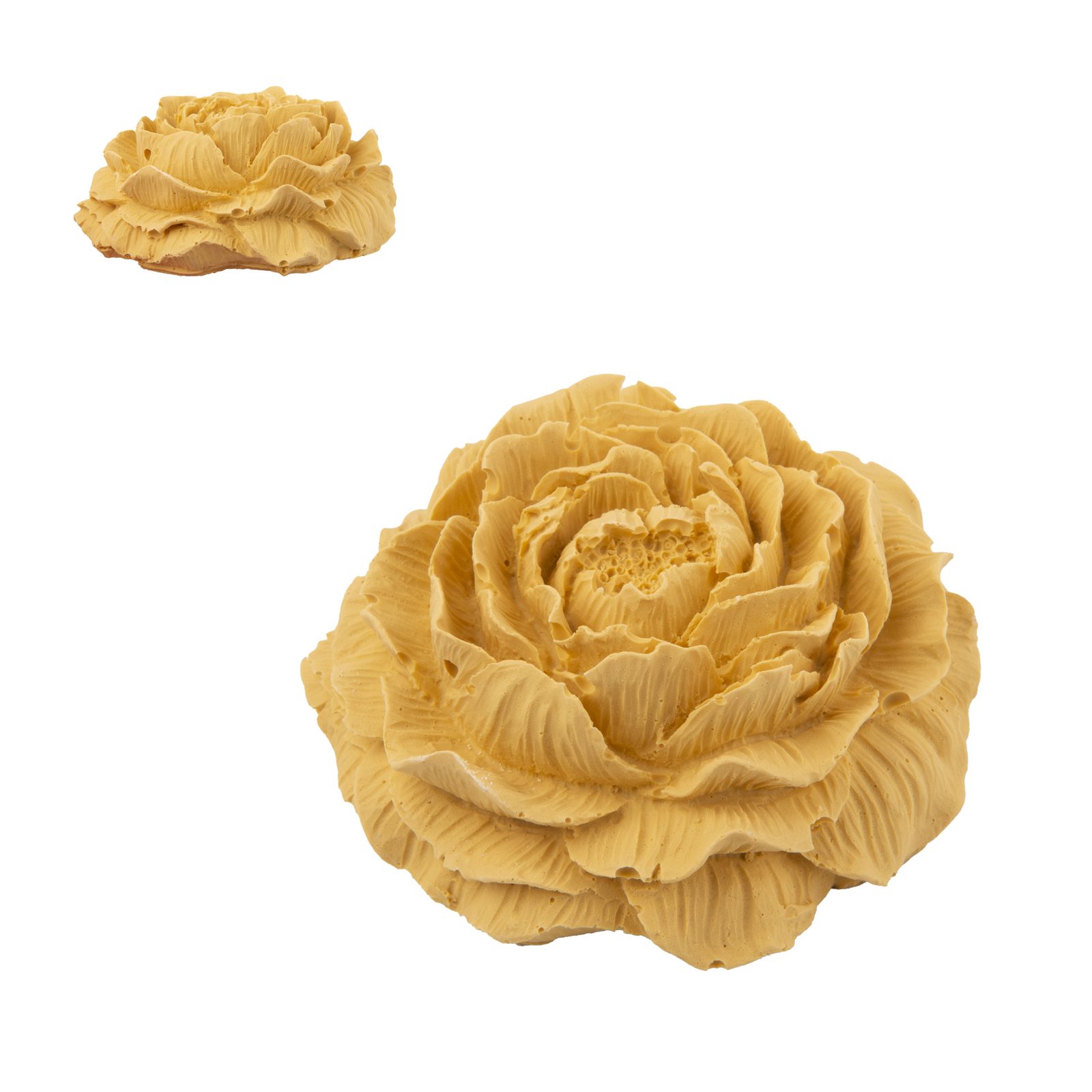 Silikónová forma na odlievanie kreatívnej hmoty plný kvet 95x42mm ...