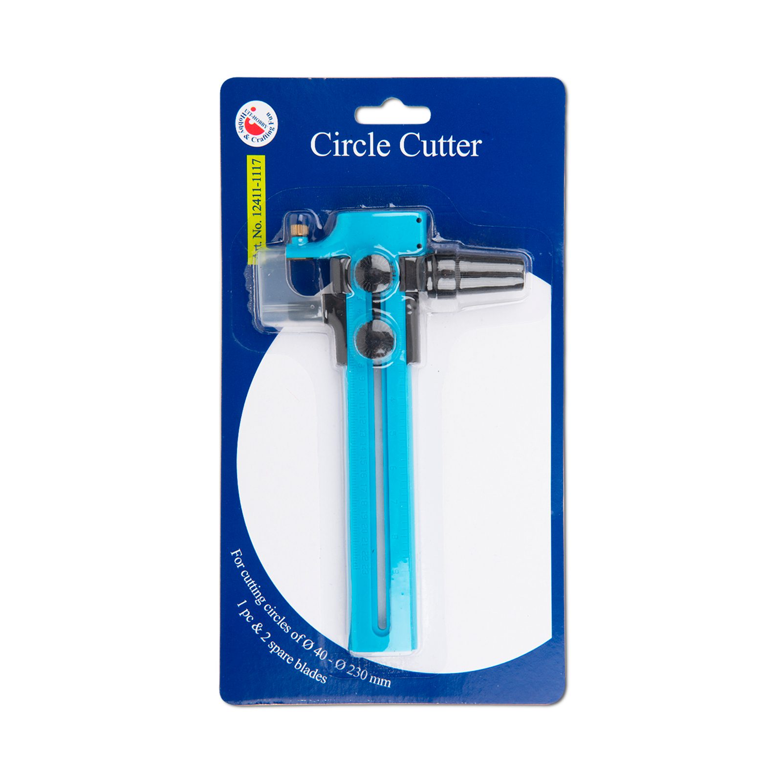 Circle cutter 4-23cm with 2 extra cutters | Manumi.eu