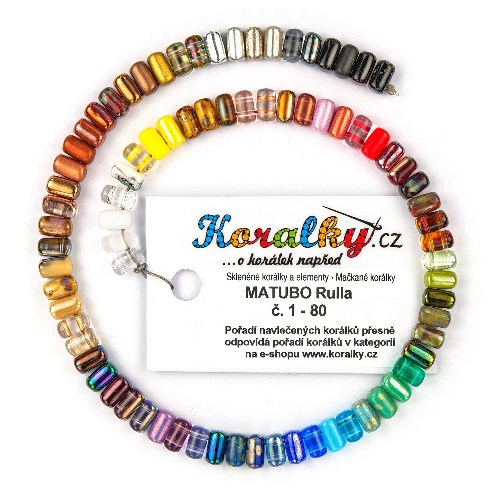 Bead sampler MATUBO Rulla | Manumi.eu