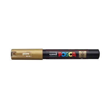 POSCA acrylic marker 1M gold | Manumi.eu