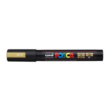POSCA acrylic marker 5M gold | Manumi.eu