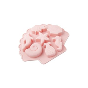 Sada 7 silikónových foriem na odlievanie kreatívnej hmoty morský život ...