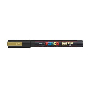 POSCA acrylic marker 3M gold | Manumi.eu