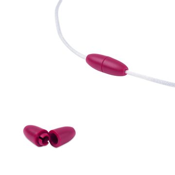 Plastic box clasp 24x9mm Terra Cotta Brown | Manumi.eu