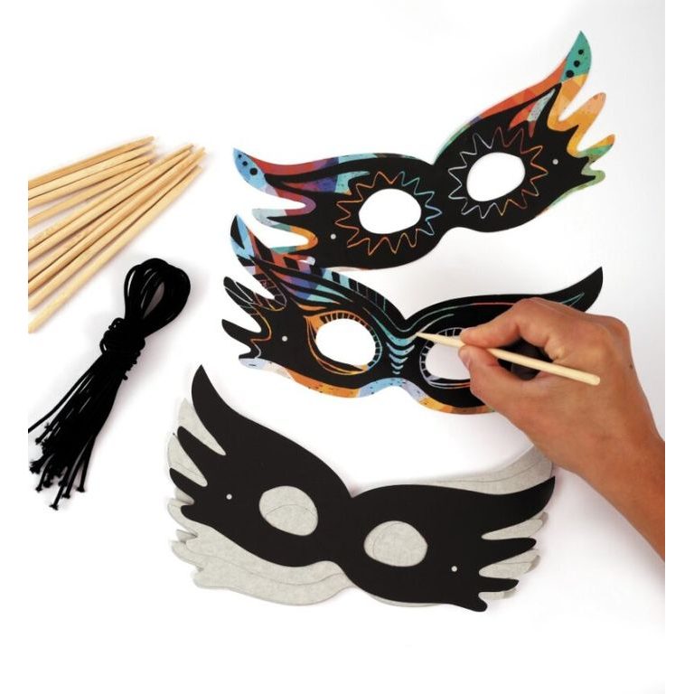 Scratch eye masks 12 pcs | Manumi.eu