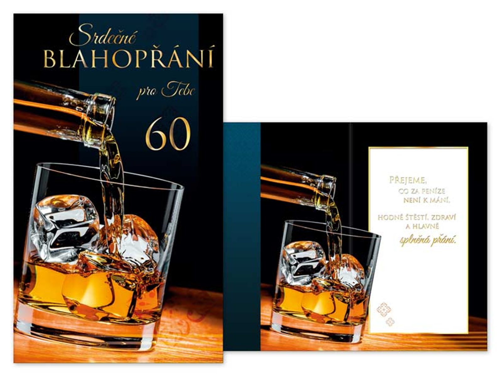 přání k narozeninám 60 M11-423 T PRANI_T_1450 | MFP Paper s.r.o ...